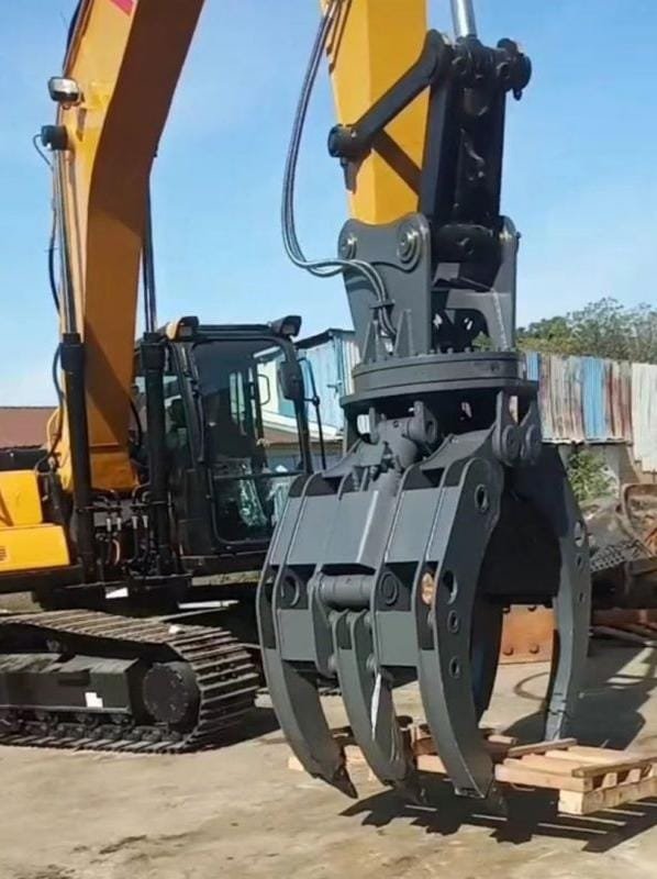The working principle and application of PESCO hydraulic log grapple ...